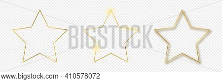 Set Three Gold Vector & Photo (Free Trial) | Bigstock