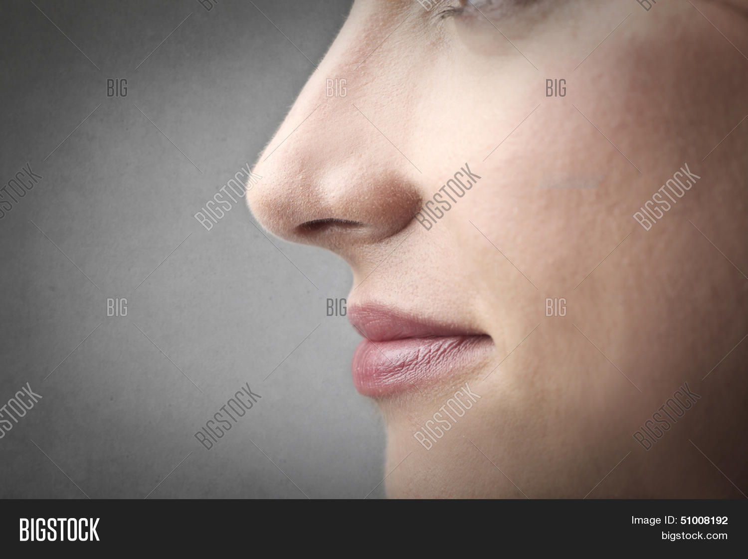 Closeup Nose Mouth Image & Photo (Free Trial) | Bigstock