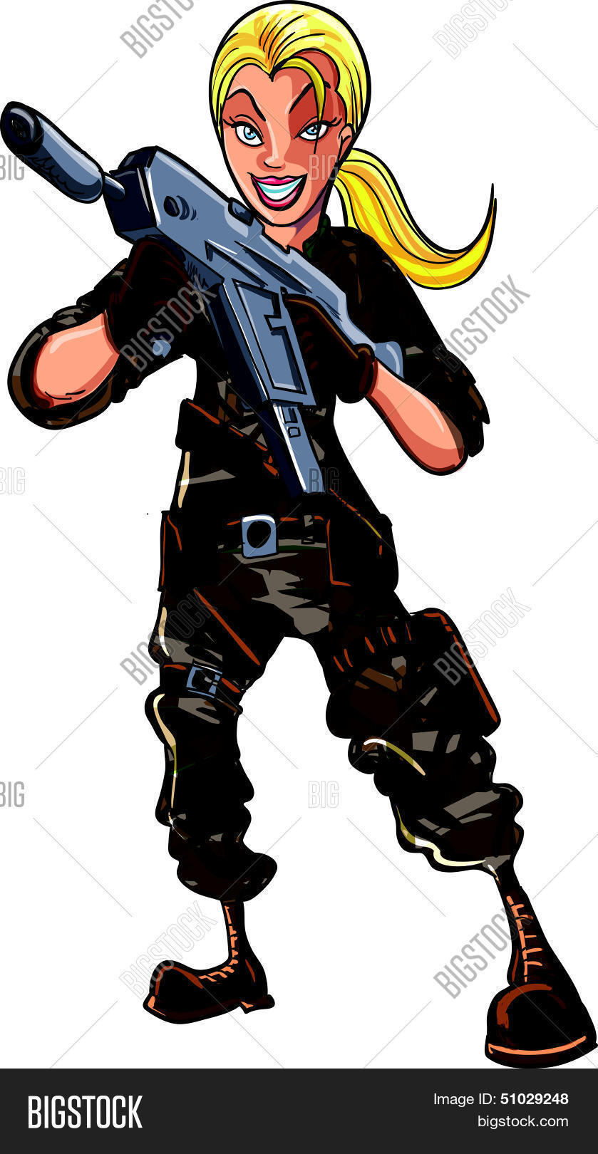 Cartoon Female Vector & Photo (Free Trial) | Bigstock