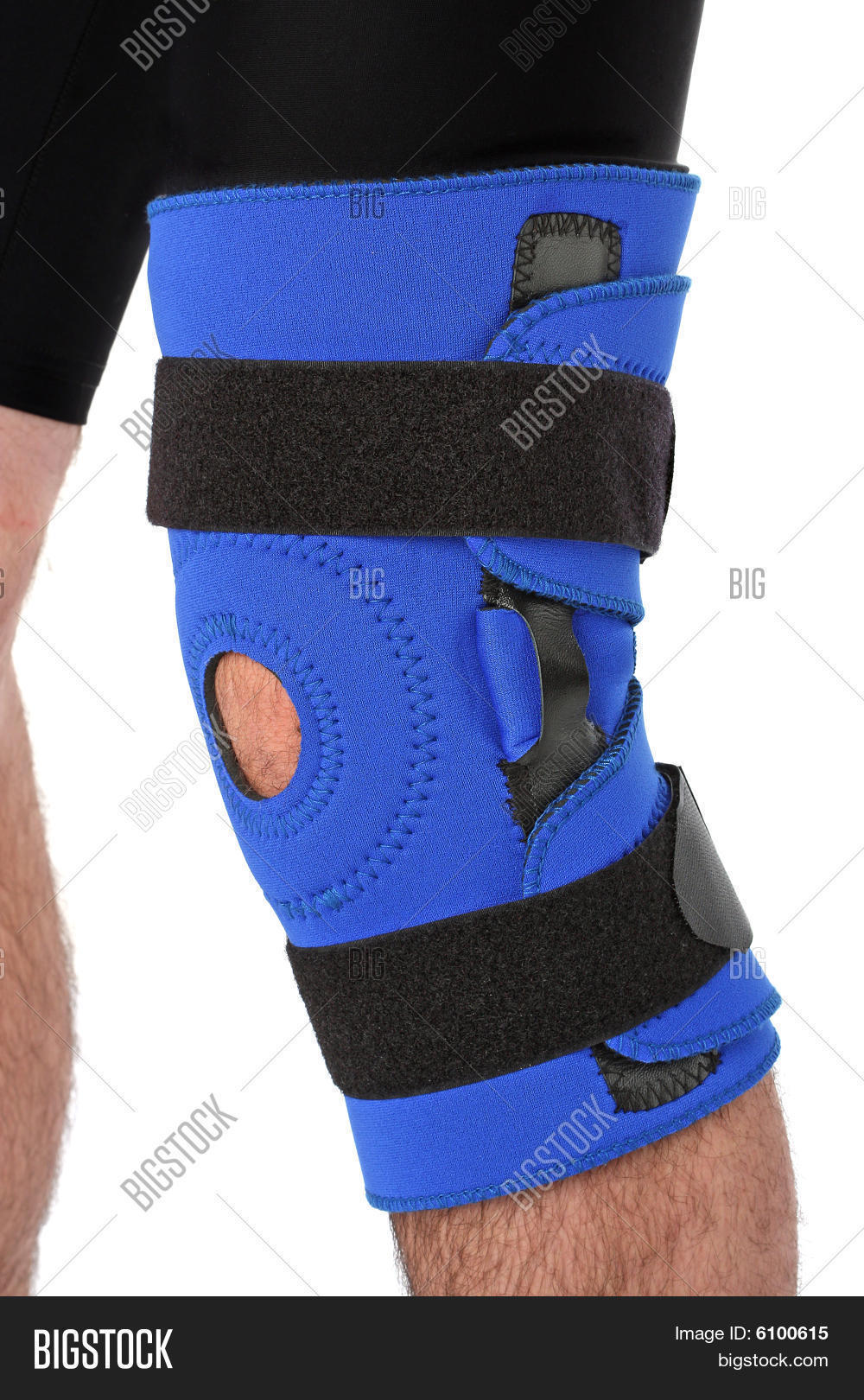 Man Wearing Leg Brace Image & Photo (Free Trial) | Bigstock