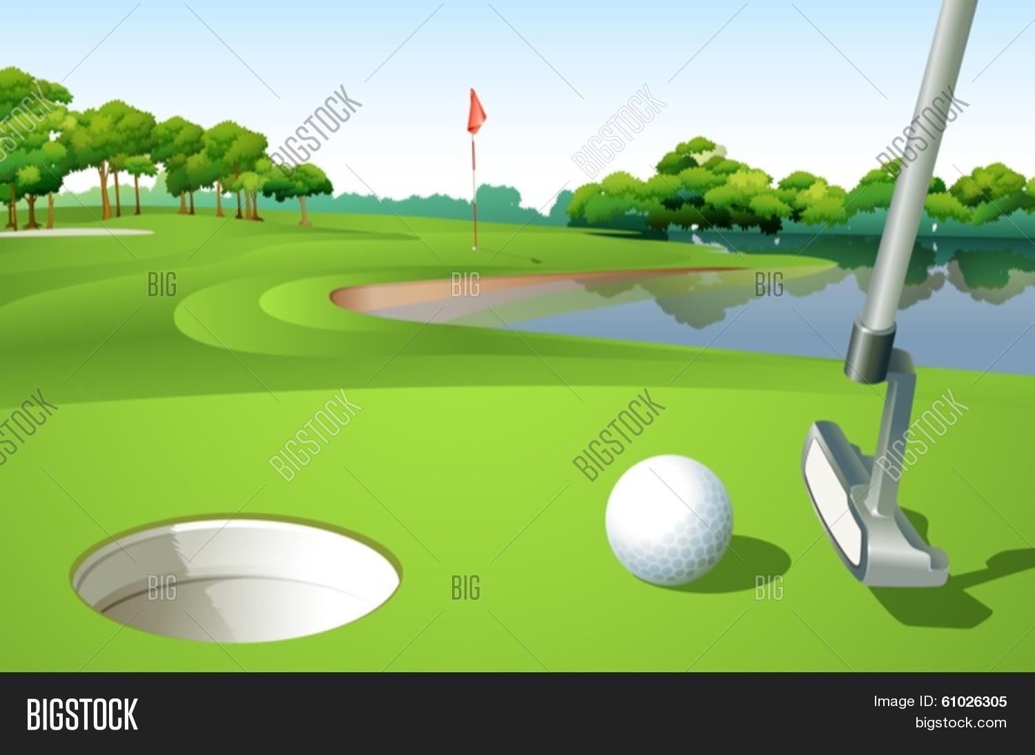 Illustration Golf Vector & Photo (Free Trial) | Bigstock