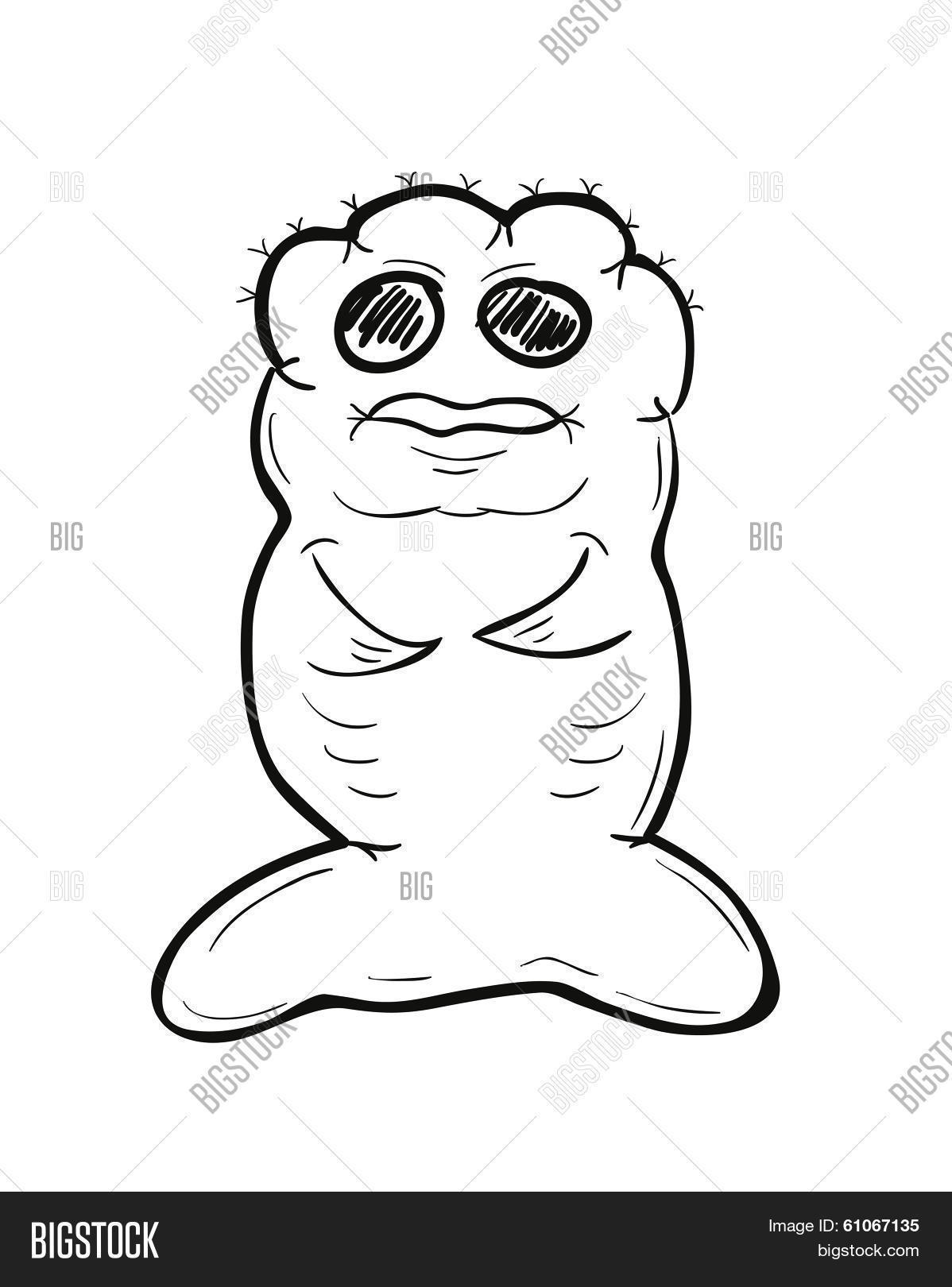 Sketch Ugly Fish Vector & Photo (Free Trial) | Bigstock