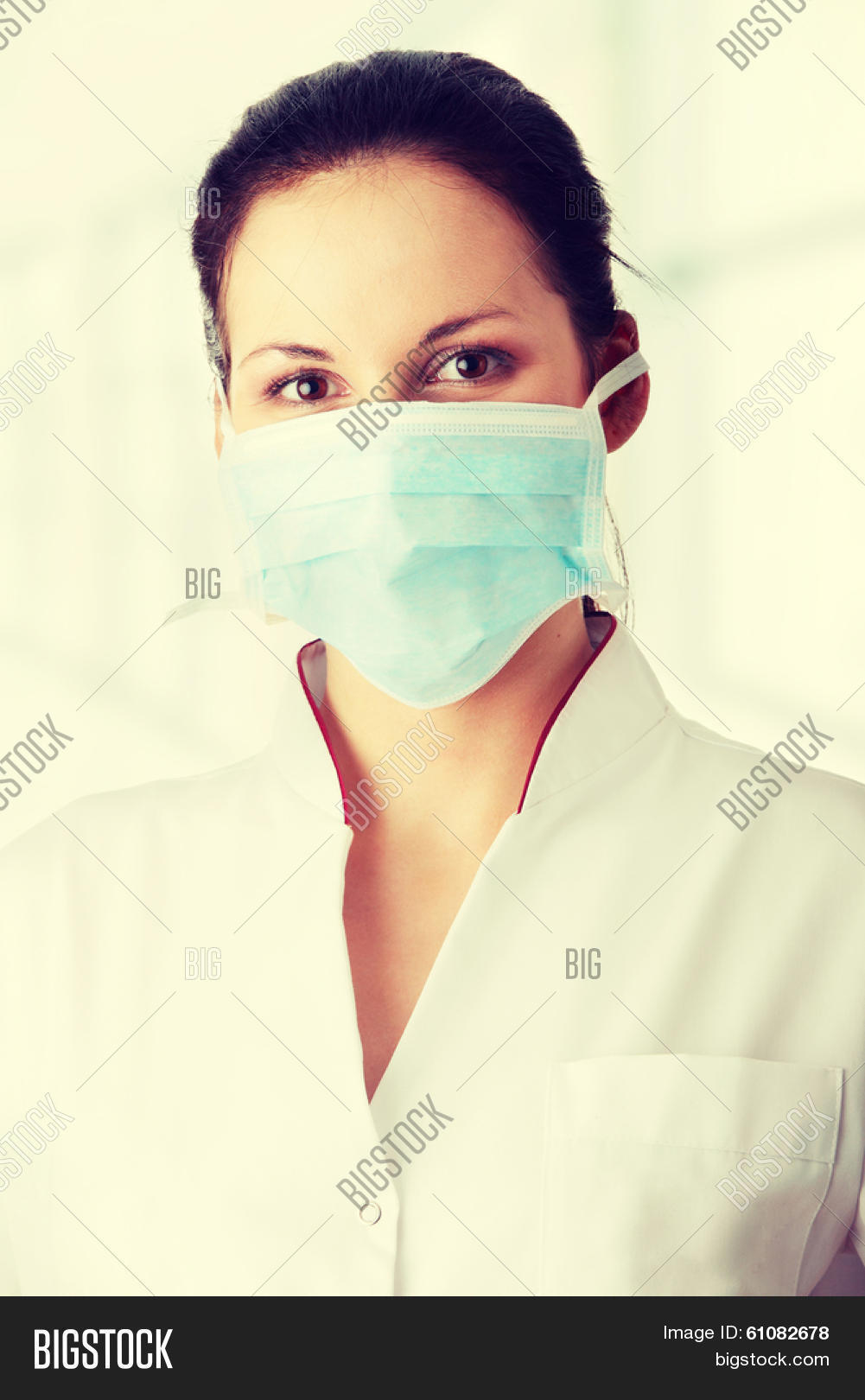 Young Nurse Mask , Image & Photo (Free Trial) | Bigstock