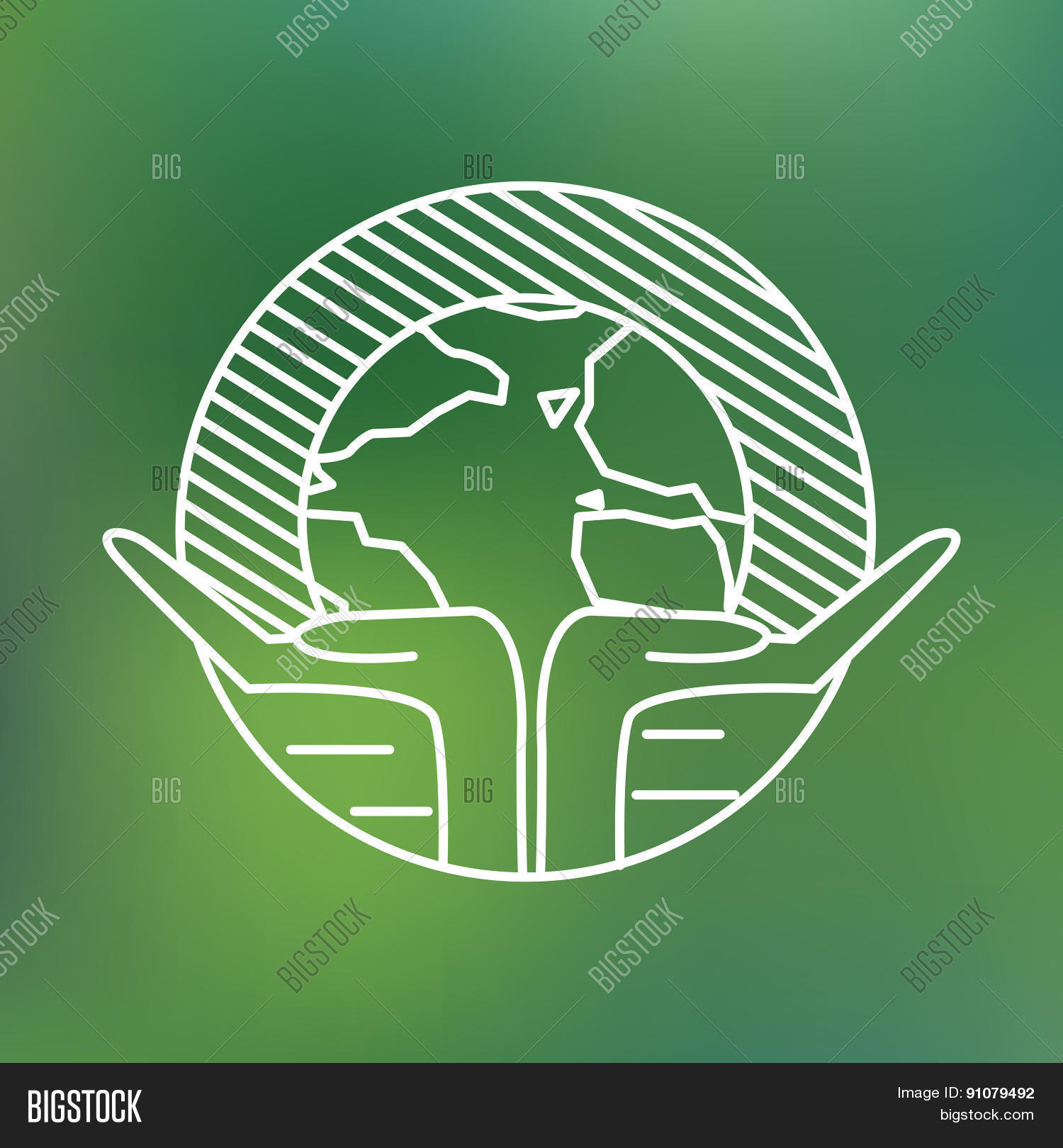 Earth Globe Human Vector & Photo (Free Trial) | Bigstock