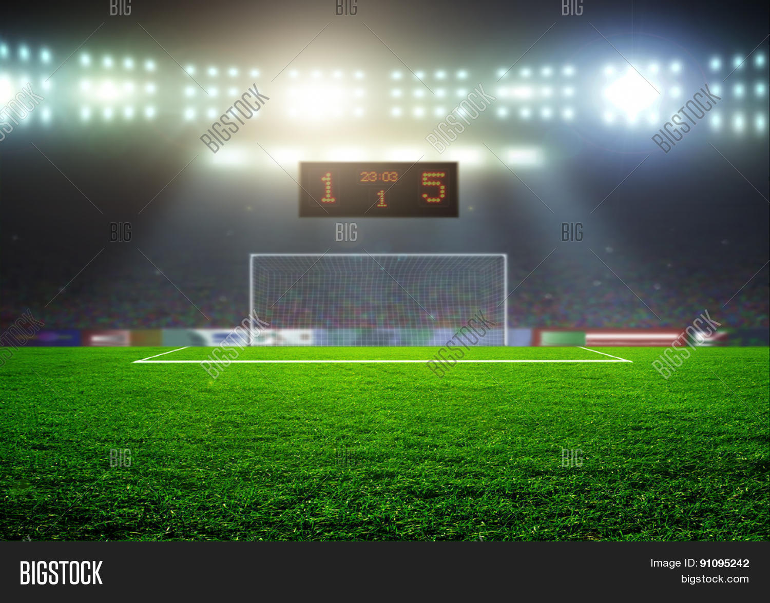 On Stadium. Abstract Image & Photo (Free Trial) | Bigstock