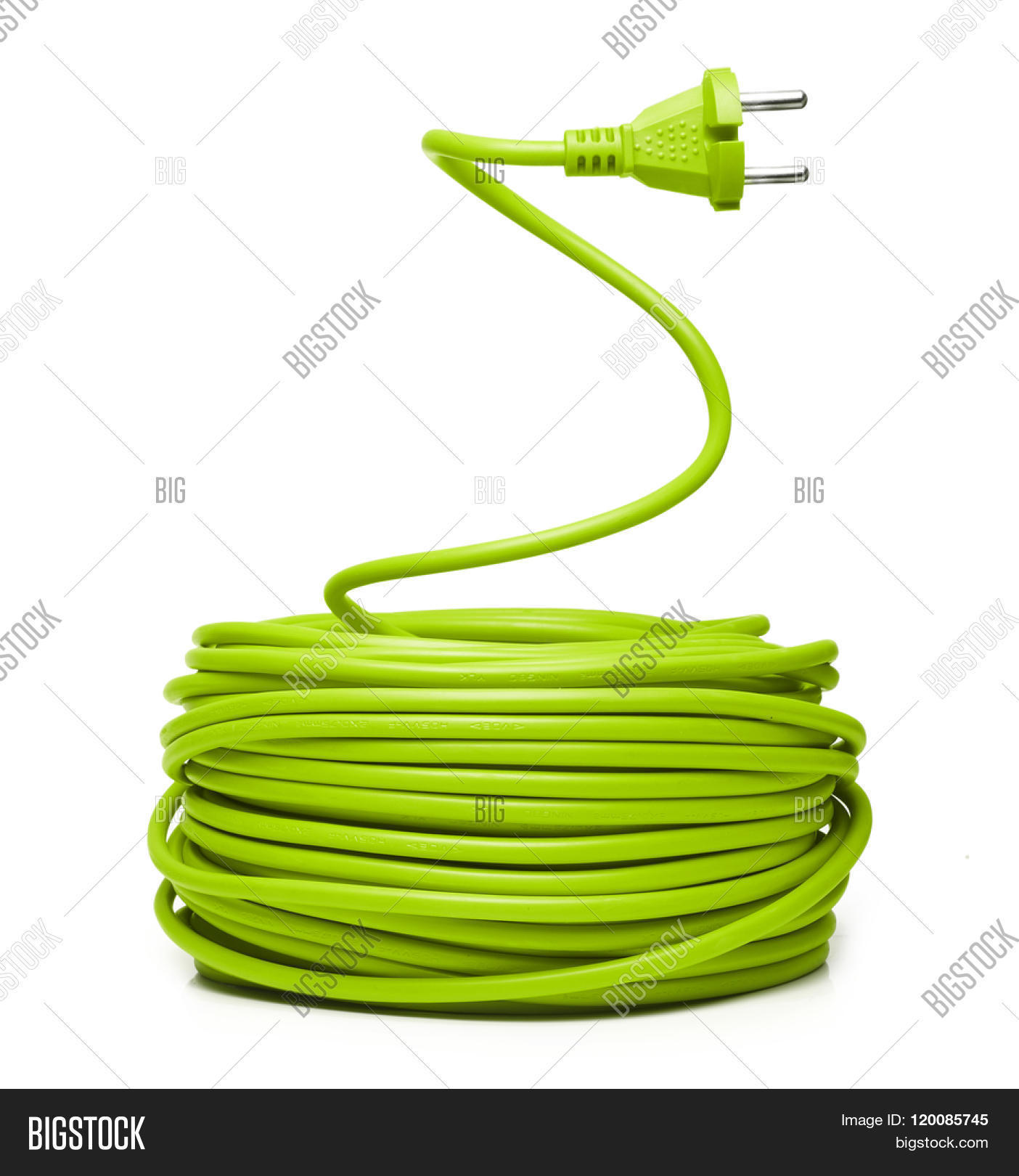 Green Electric Cable Image & Photo (Free Trial) | Bigstock