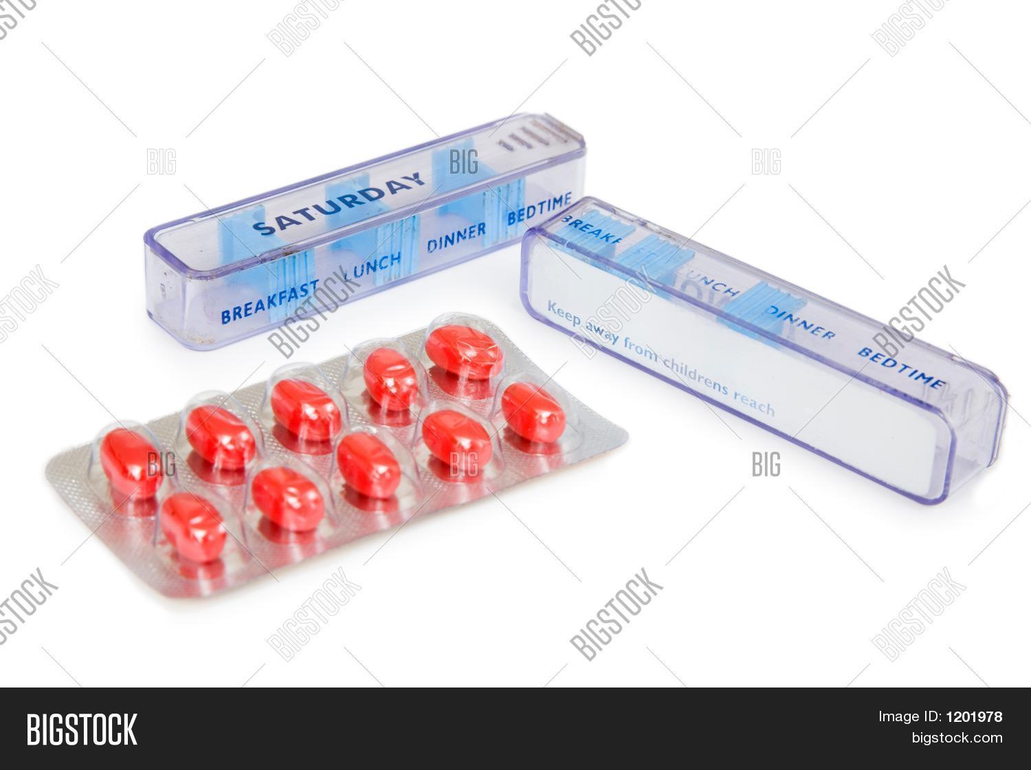 Pill Boxes Pills Image & Photo (Free Trial) | Bigstock