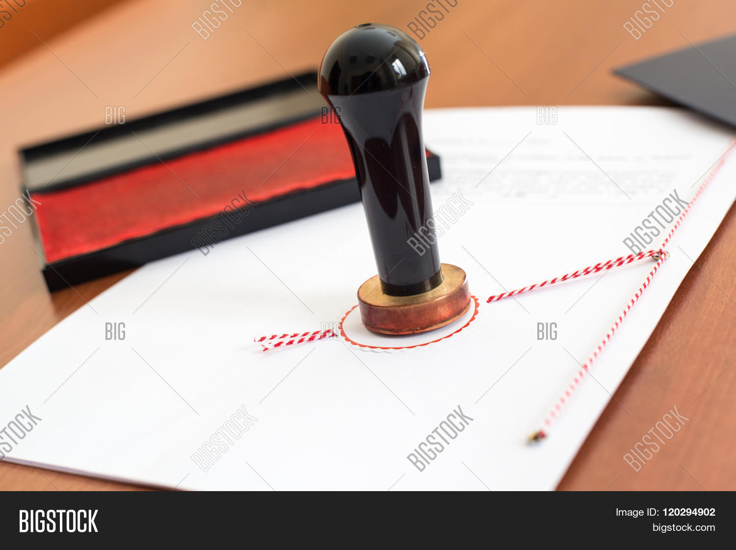 Notarial Act Stamp Image & Photo (Free Trial) | Bigstock