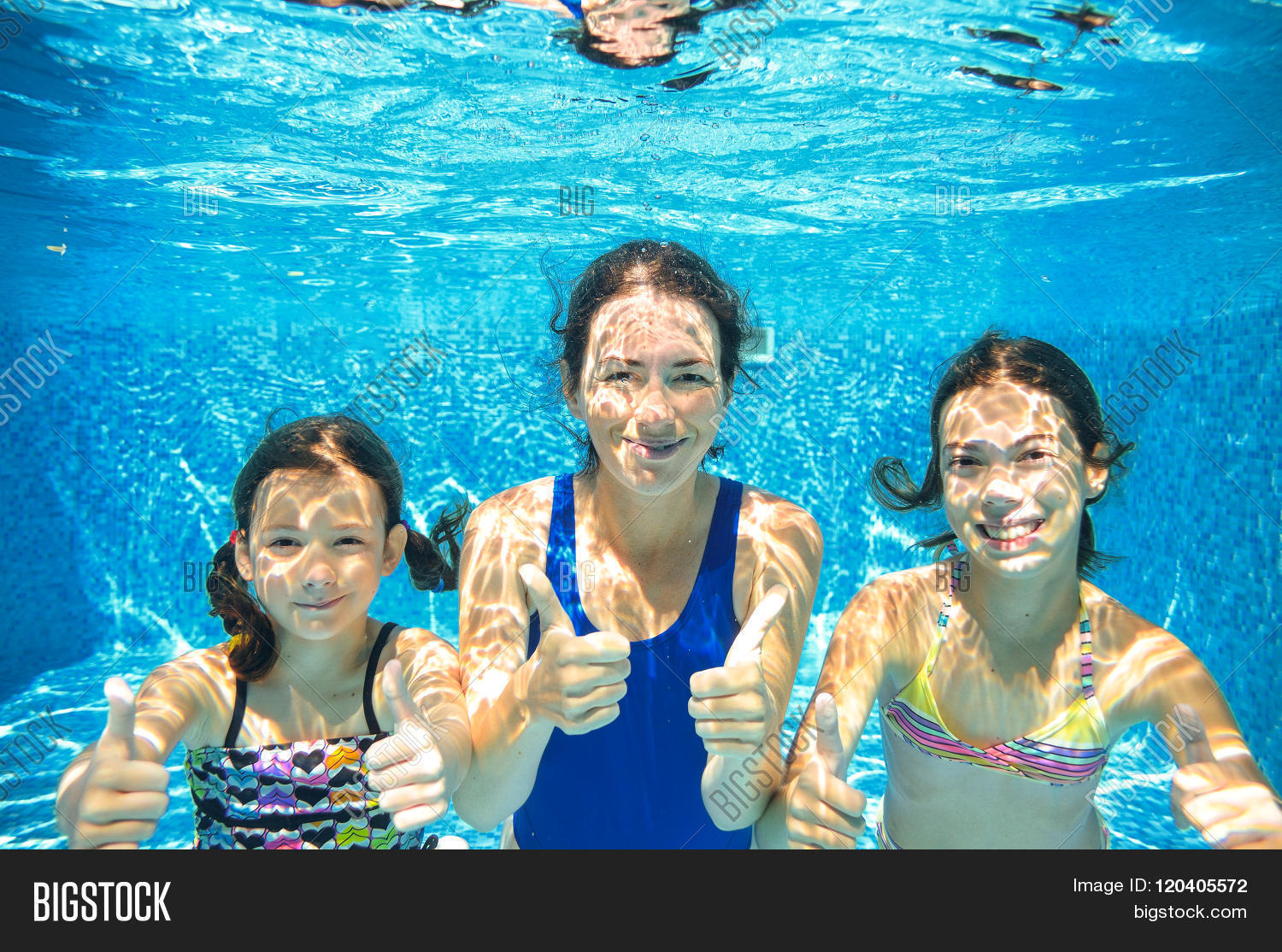 Family Swim Pool Image & Photo (Free Trial) | Bigstock