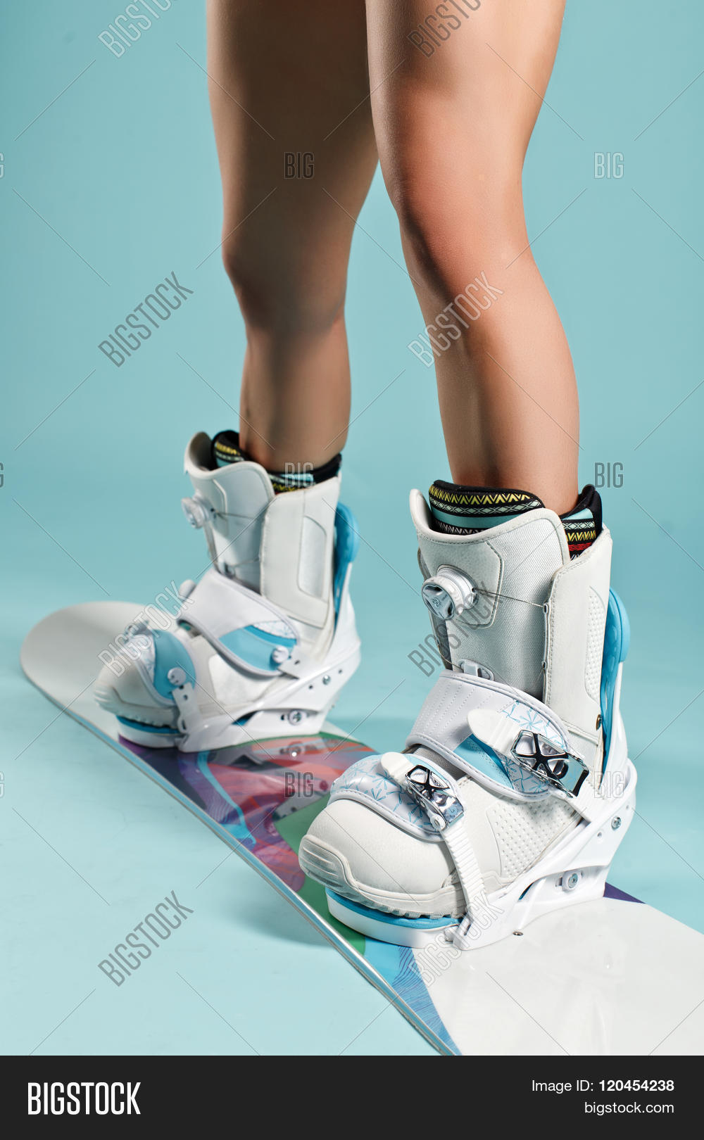 Legs Snowboard Boots Image & Photo (Free Trial) | Bigstock