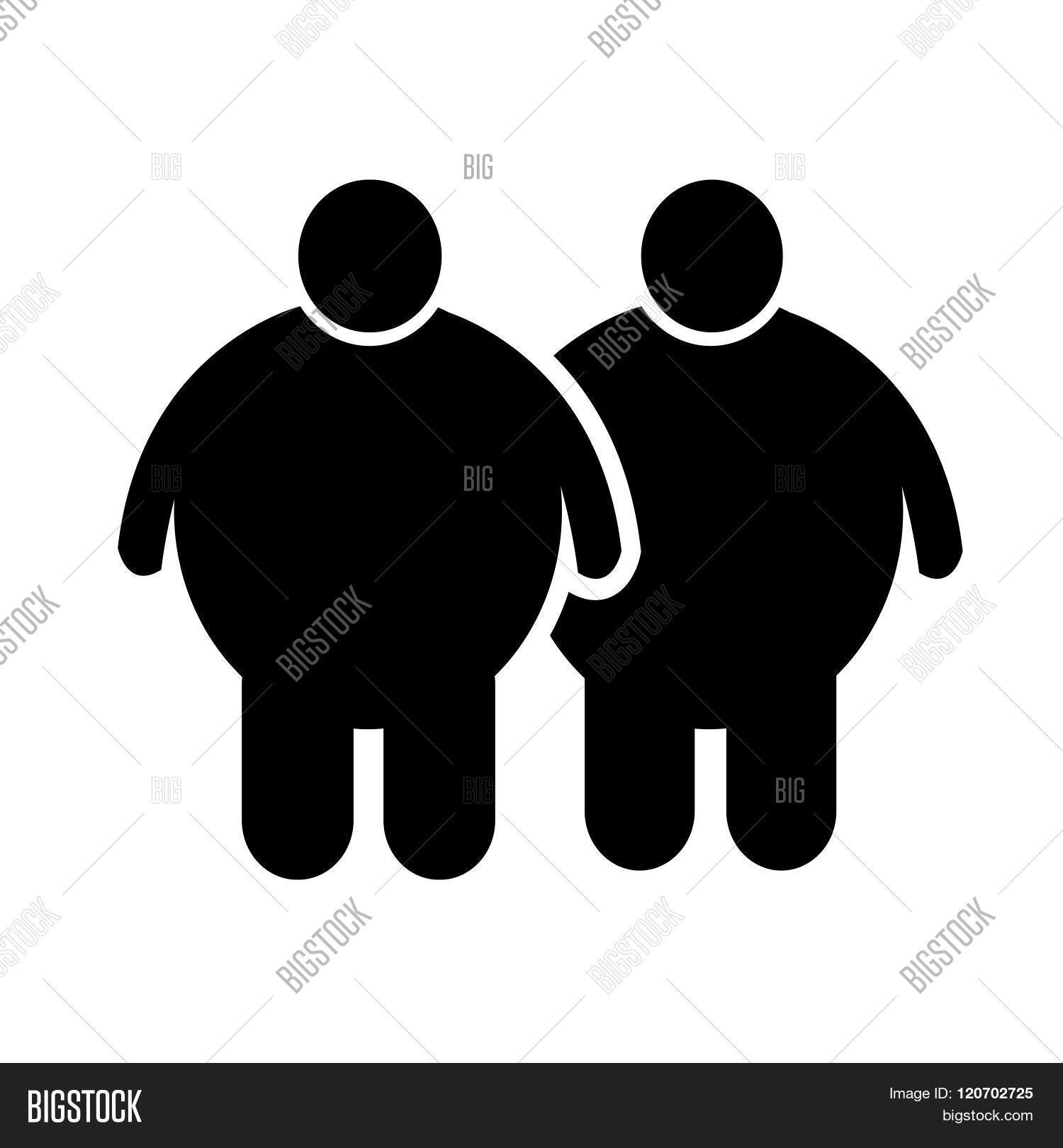 Images Fat People Vector & Photo (Free Trial) | Bigstock