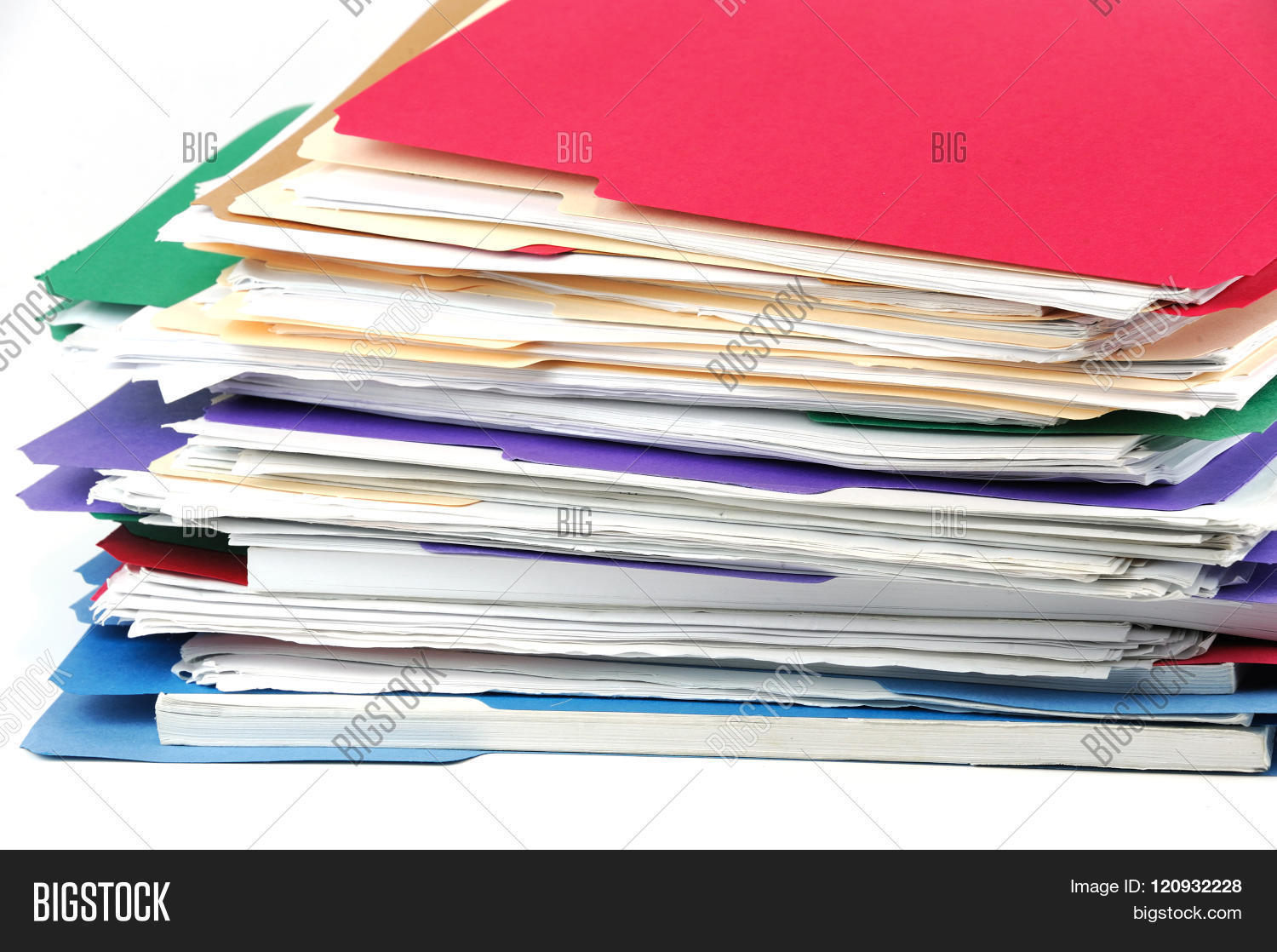 Stacking Documents Image & Photo (Free Trial) | Bigstock