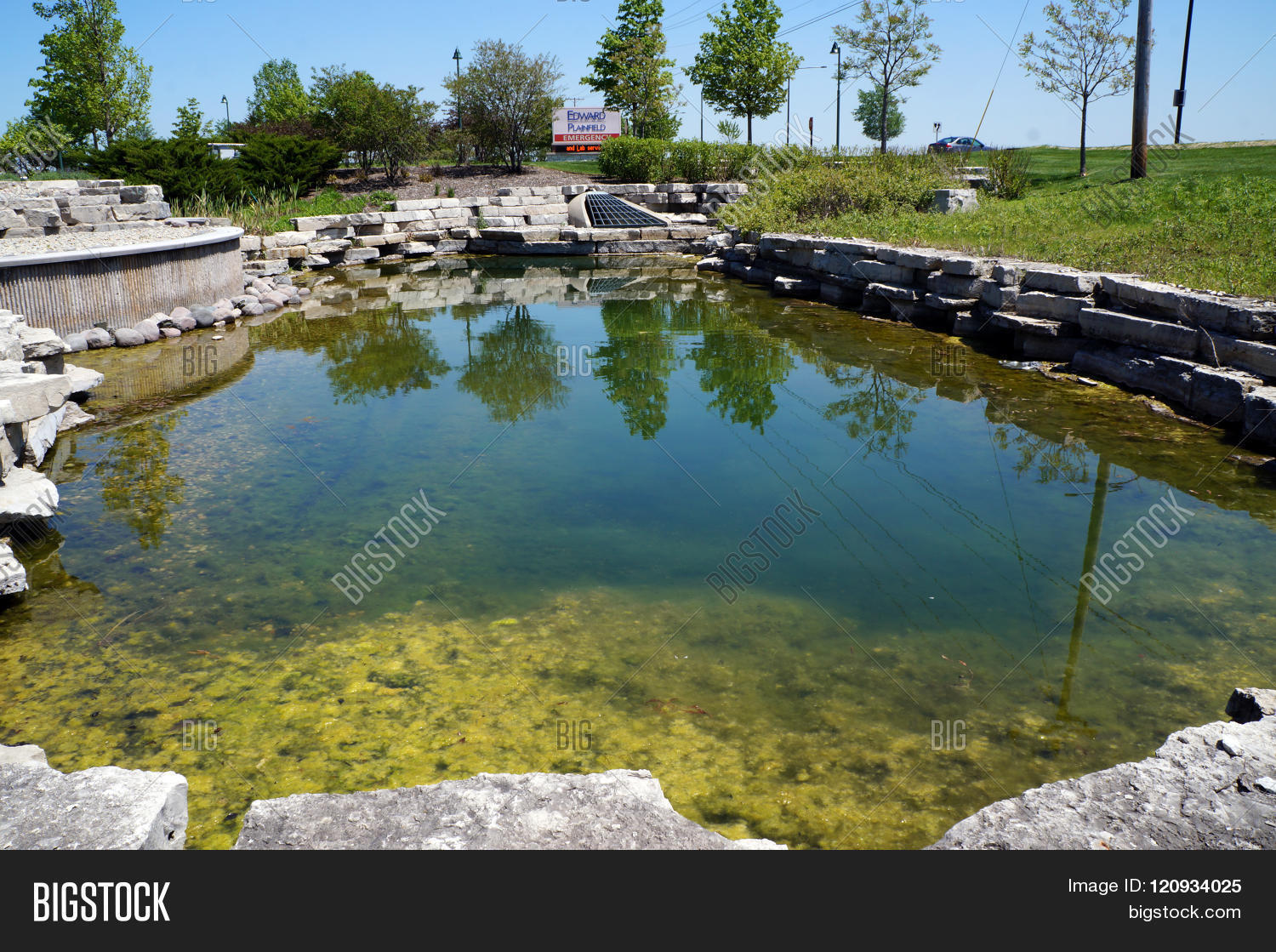 Retention Pond Image & Photo (Free Trial) | Bigstock