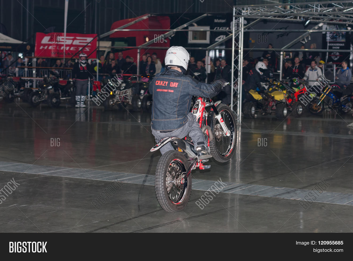 Stuntman Riding Image & Photo (Free Trial) | Bigstock