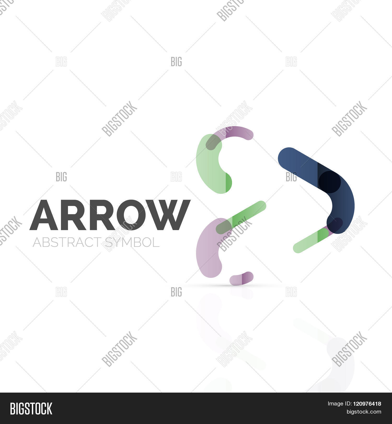 Linear Arrow Abstract Image & Photo (Free Trial) | Bigstock