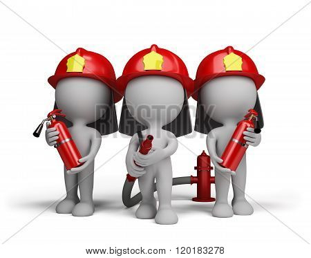 Three Firefighter Fire Image & Photo (Free Trial) | Bigstock