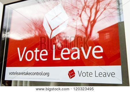 Vote Leave Campaign Image & Photo (Free Trial) | Bigstock