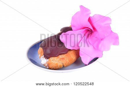 One Fresh Eclair On Image & Photo (Free Trial) | Bigstock