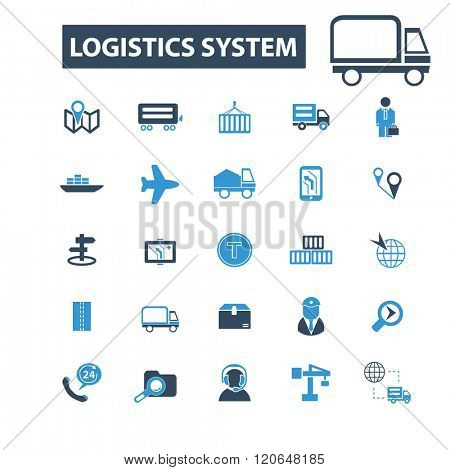 Logistics System Vector & Photo (Free Trial) | Bigstock