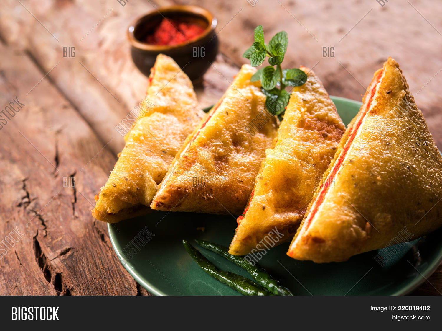 Imagen y foto Bread Pakora Bread (prueba gratis) | Bigstock