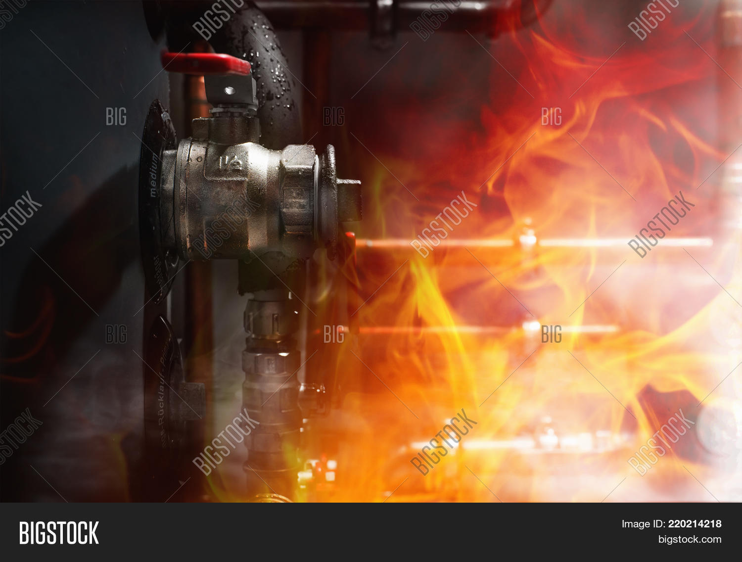 Fire, Smoke Steam Image & Photo (Free Trial) | Bigstock