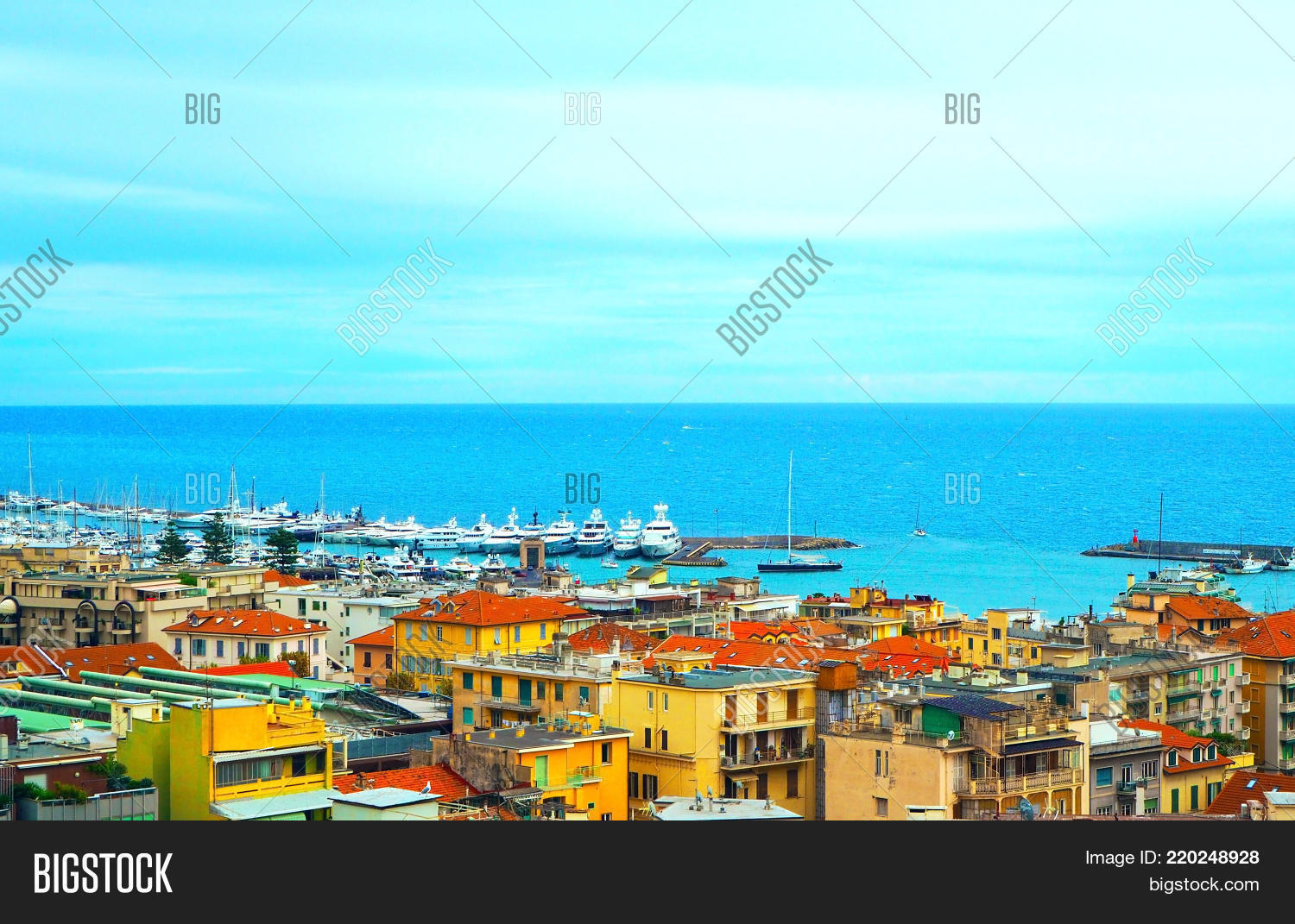 View Port San Remo ( Image & Photo (Free Trial) | Bigstock