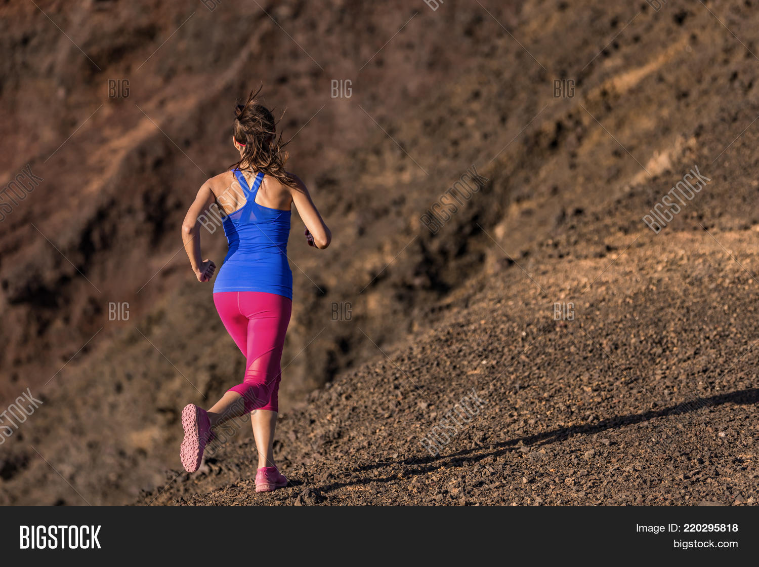 Woman Running Outside Image & Photo (Free Trial) | Bigstock