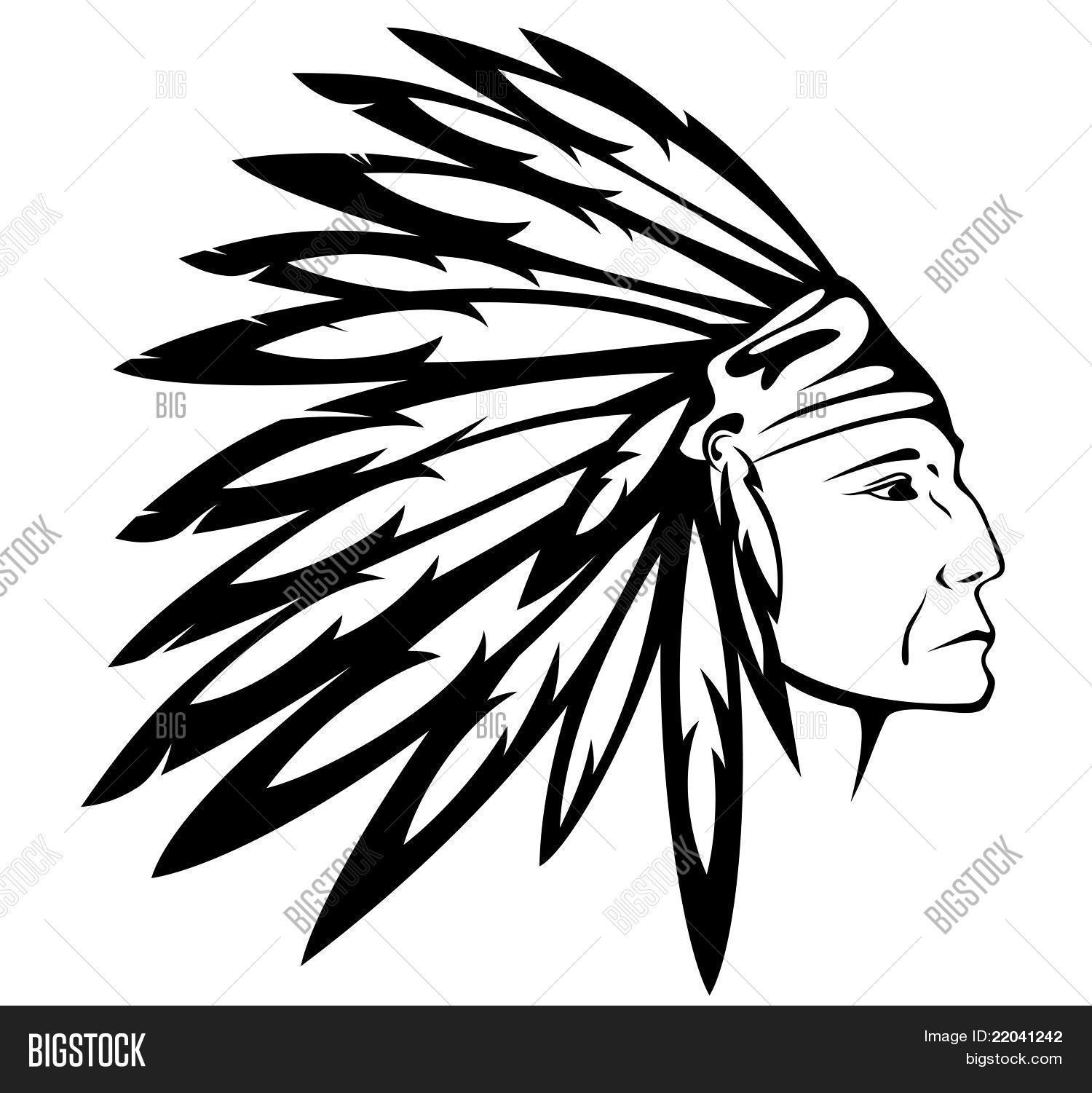 Indian Chief Vector & Photo (Free Trial) | Bigstock