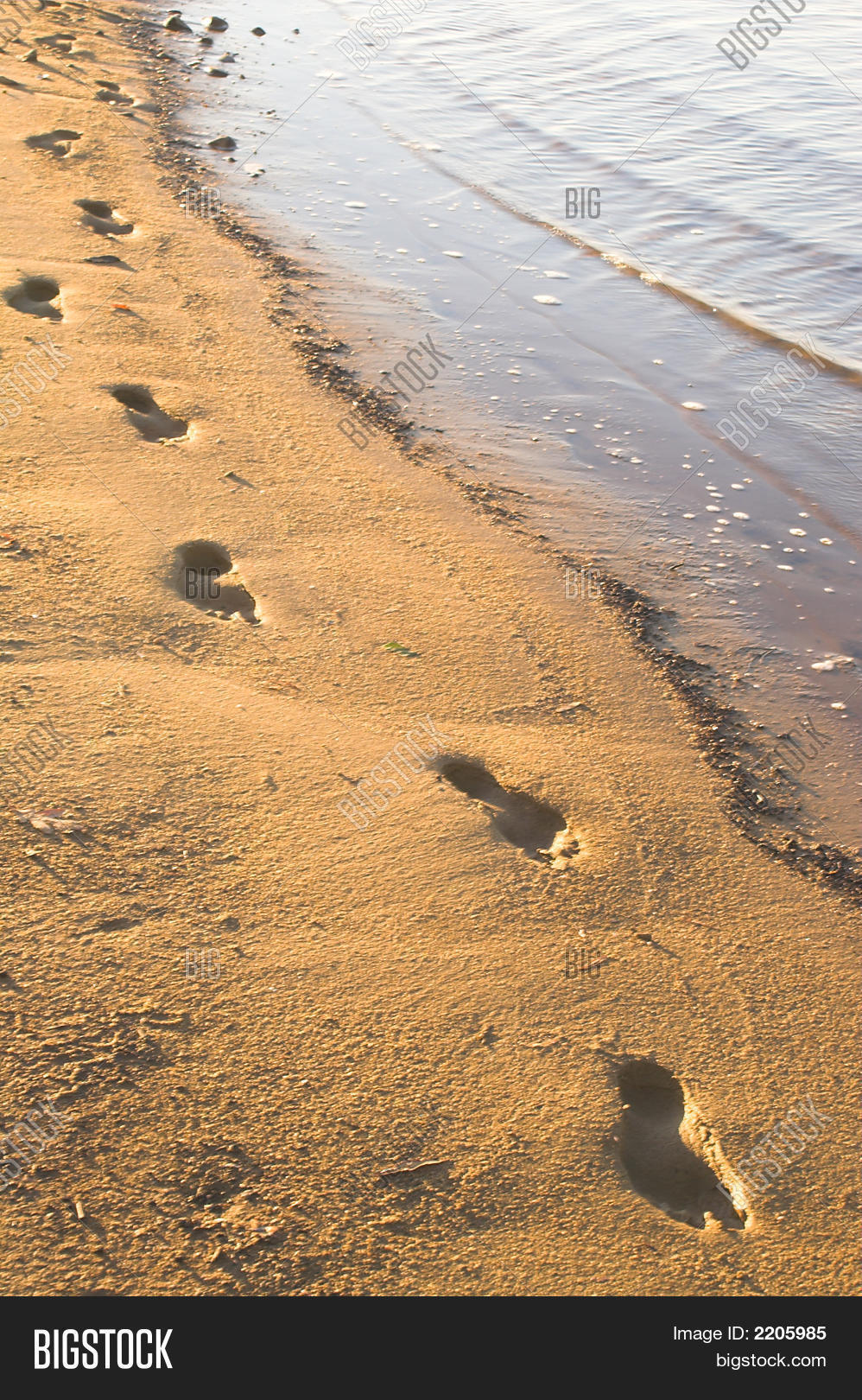 Footprints Sand Image & Photo (Free Trial) | Bigstock