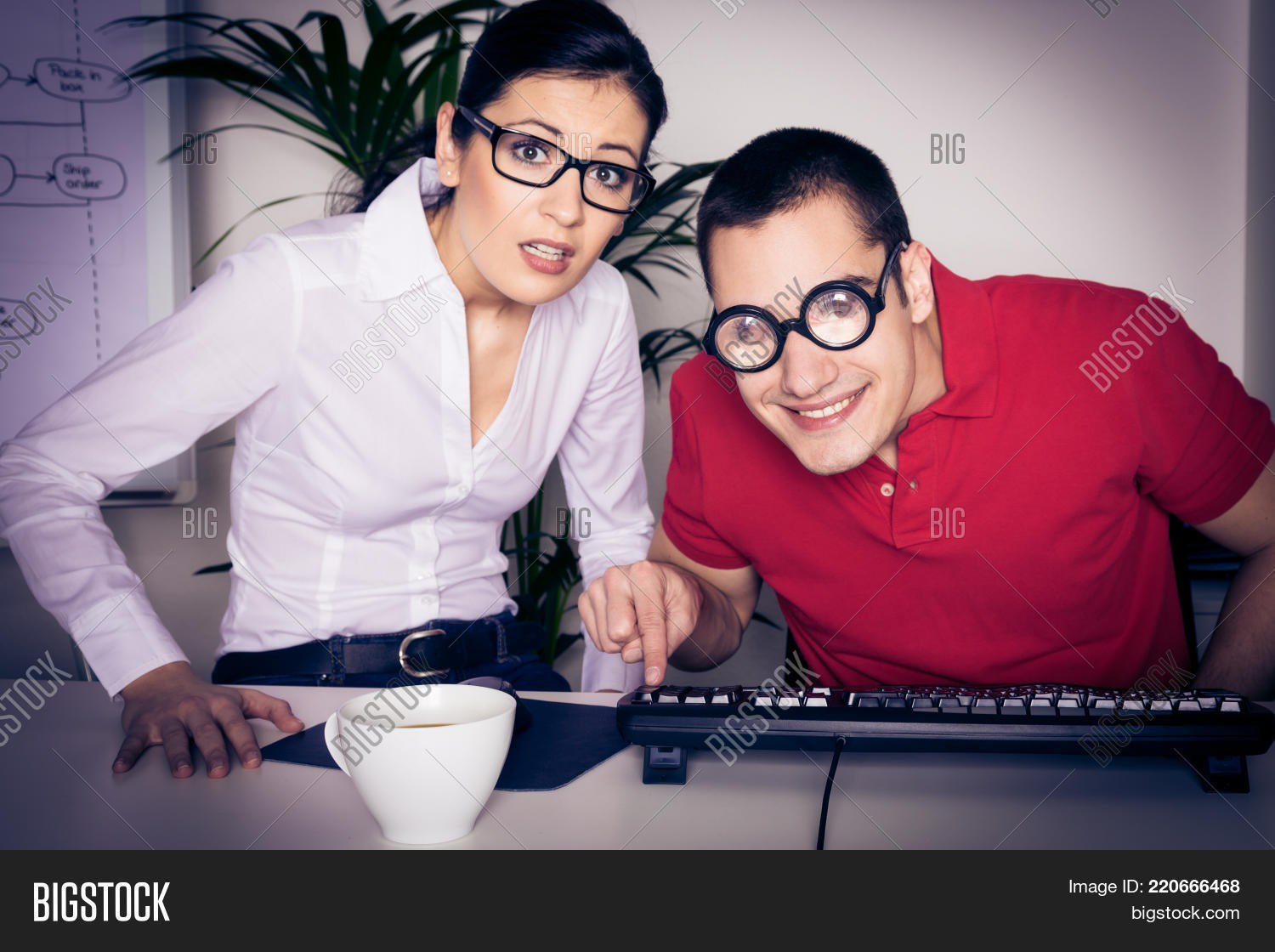 Computer Nerd About Image And Photo Free Trial Bigstock