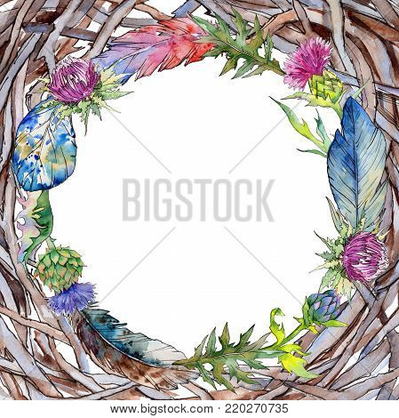 Thistle Border Images, Illustrations & Vectors (Free) - Bigstock