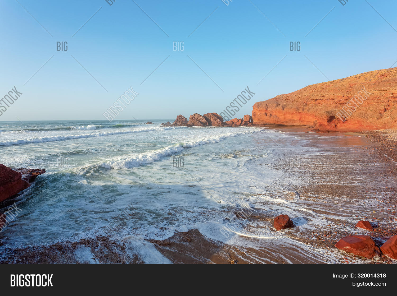 Red Archs On Atlantic Image & Photo (Free Trial) | Bigstock
