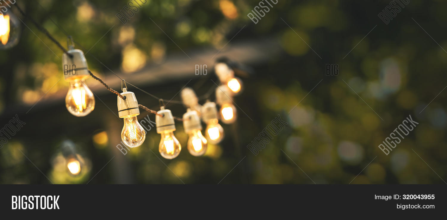 Outdoor Party String Image & Photo (Free Trial) | Bigstock