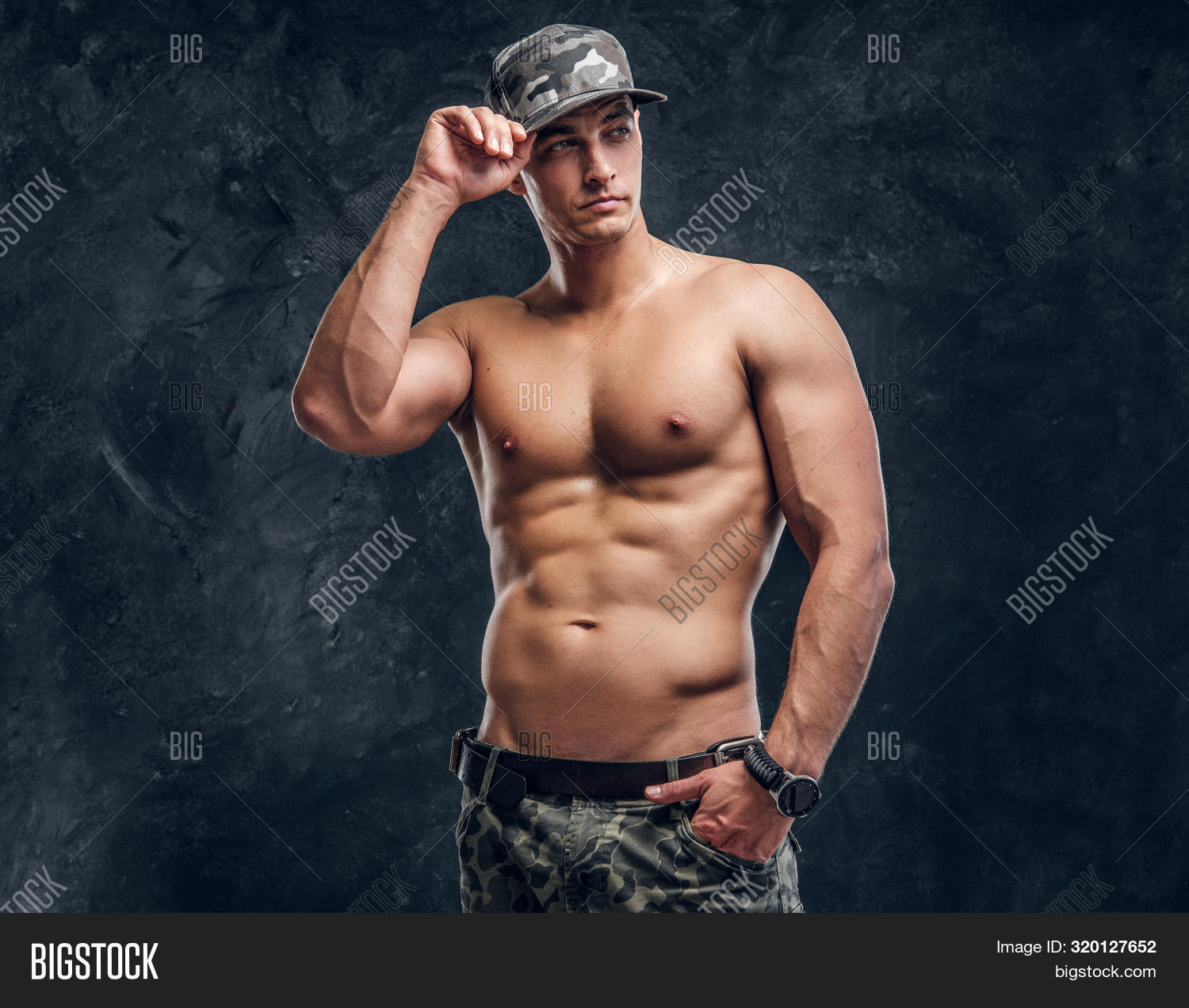 Handsome Shirtless Man Image & Photo (Free Trial) | Bigstock