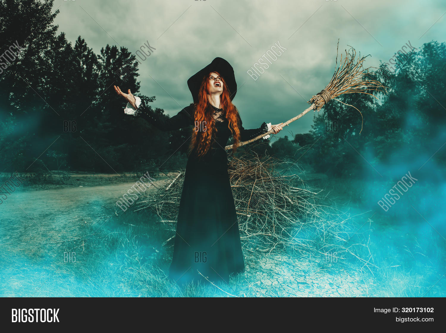 Portrait Angry Witch Image & Photo (Free Trial) | Bigstock