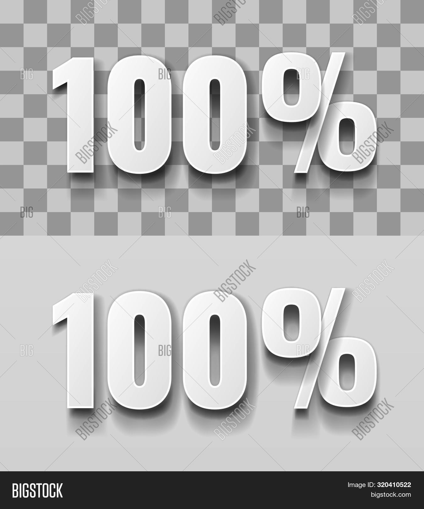 100% White Sign On Vector & Photo (Free Trial) | Bigstock