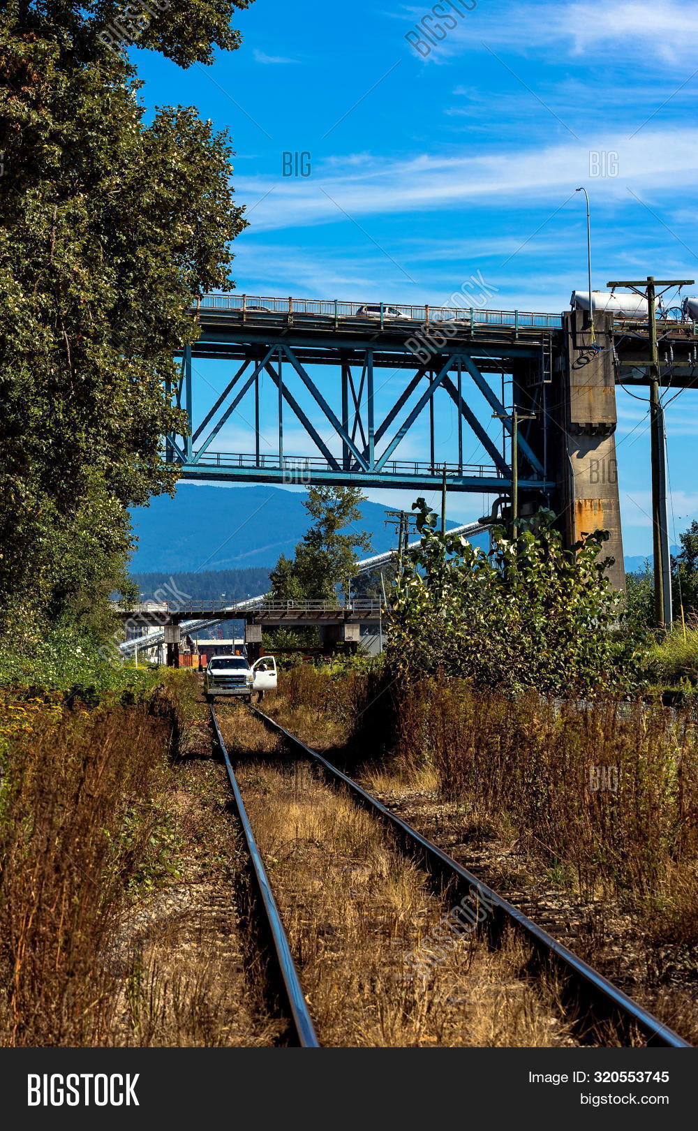 Railroad Under Bridge Image & Photo (Free Trial) | Bigstock