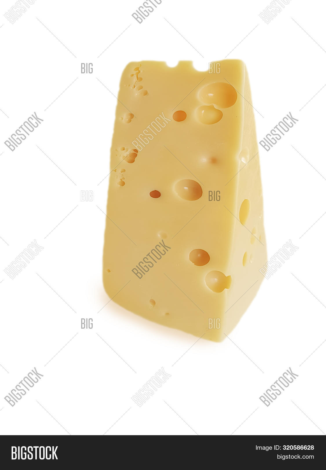 Swiss Cheese Piece Image & Photo (Free Trial) | Bigstock