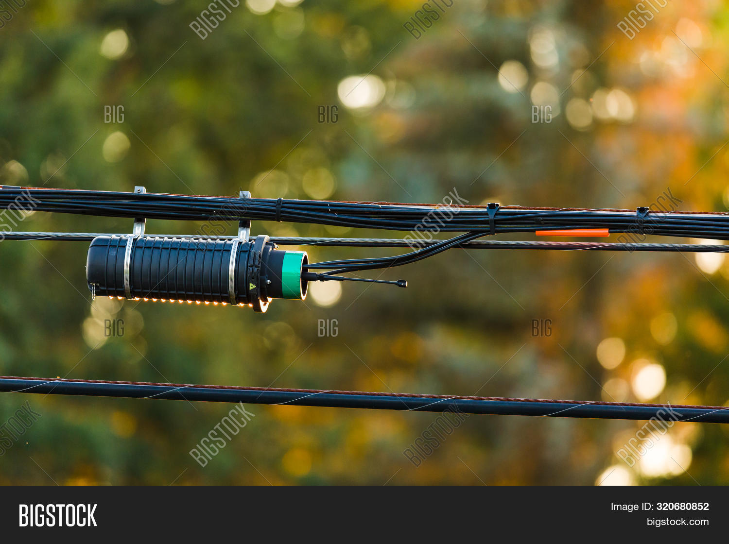 Hanging Power Lines Image & Photo (Free Trial) | Bigstock
