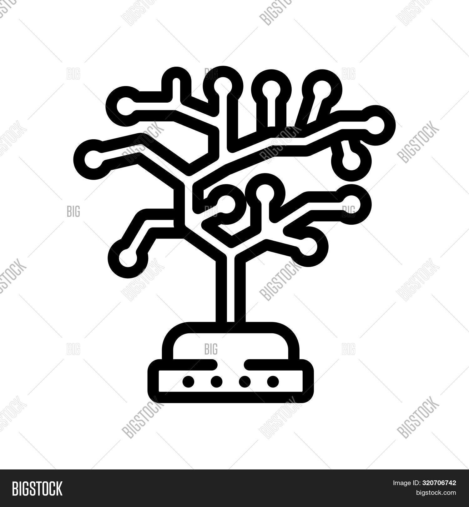 Technology Tree Icon Vector & Photo (Free Trial) | Bigstock