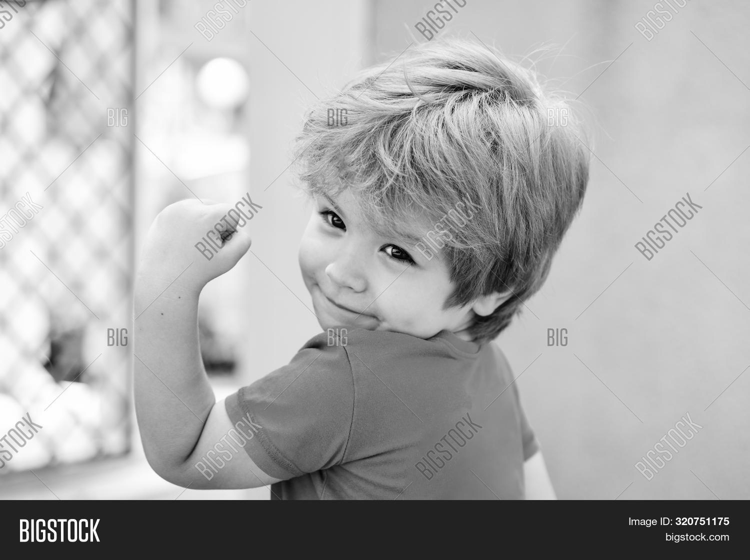 Little Strong Man. Image & Photo (Free Trial) | Bigstock