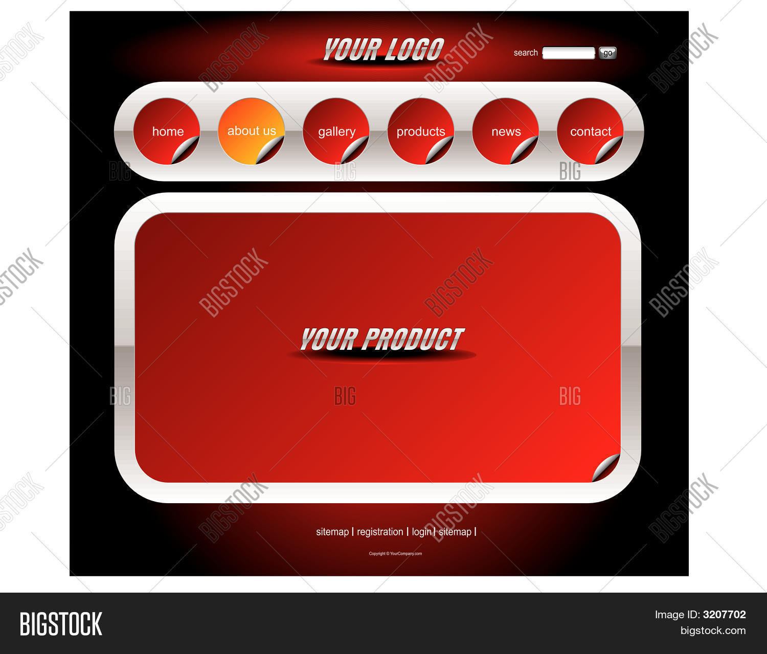 Stickers Website Vector & Photo (Free Trial) | Bigstock