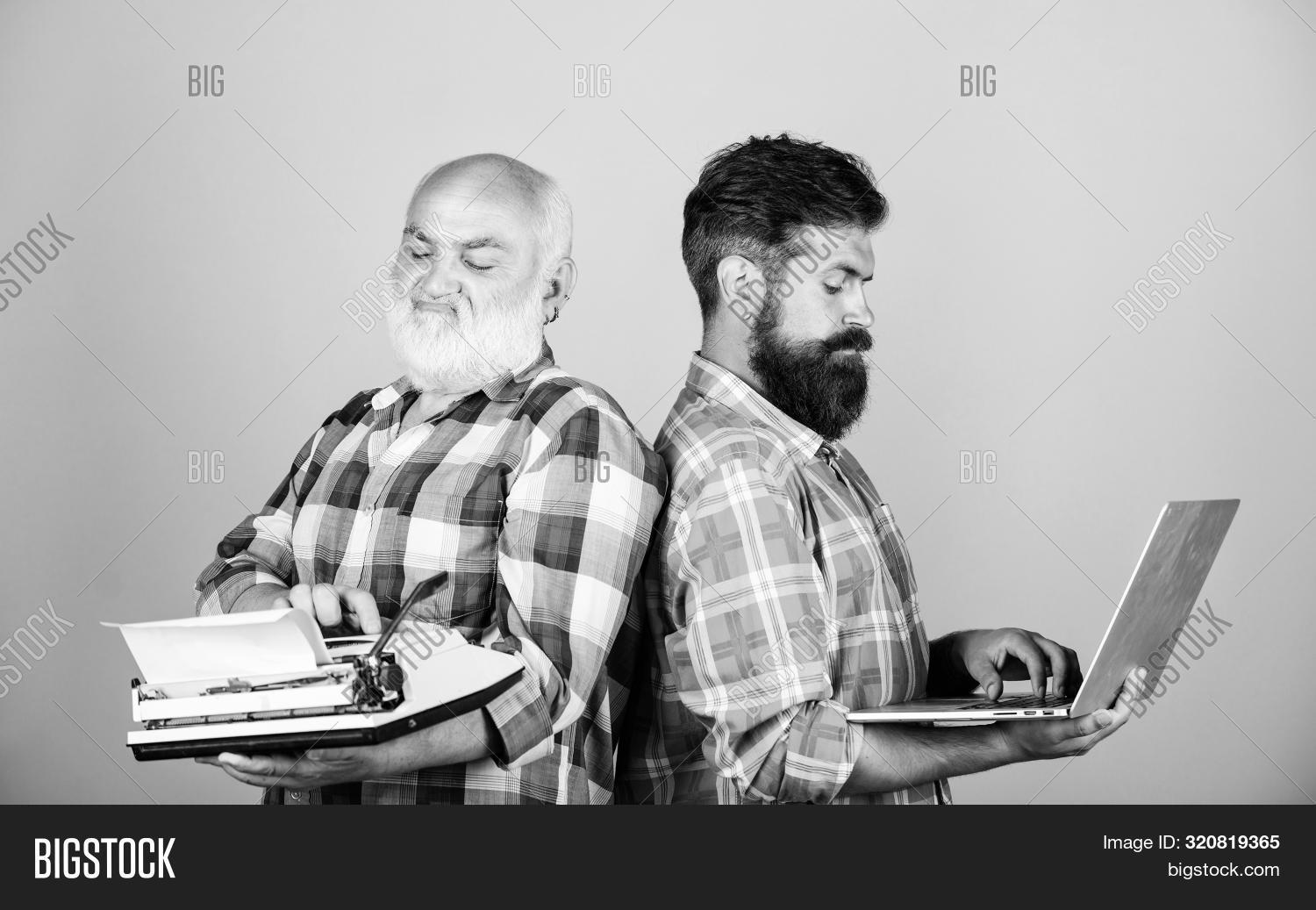 Two Bearded Men. Image & Photo (Free Trial) | Bigstock