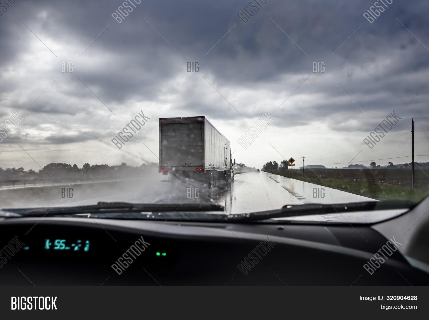 Highway View Through Image & Photo (Free Trial) | Bigstock