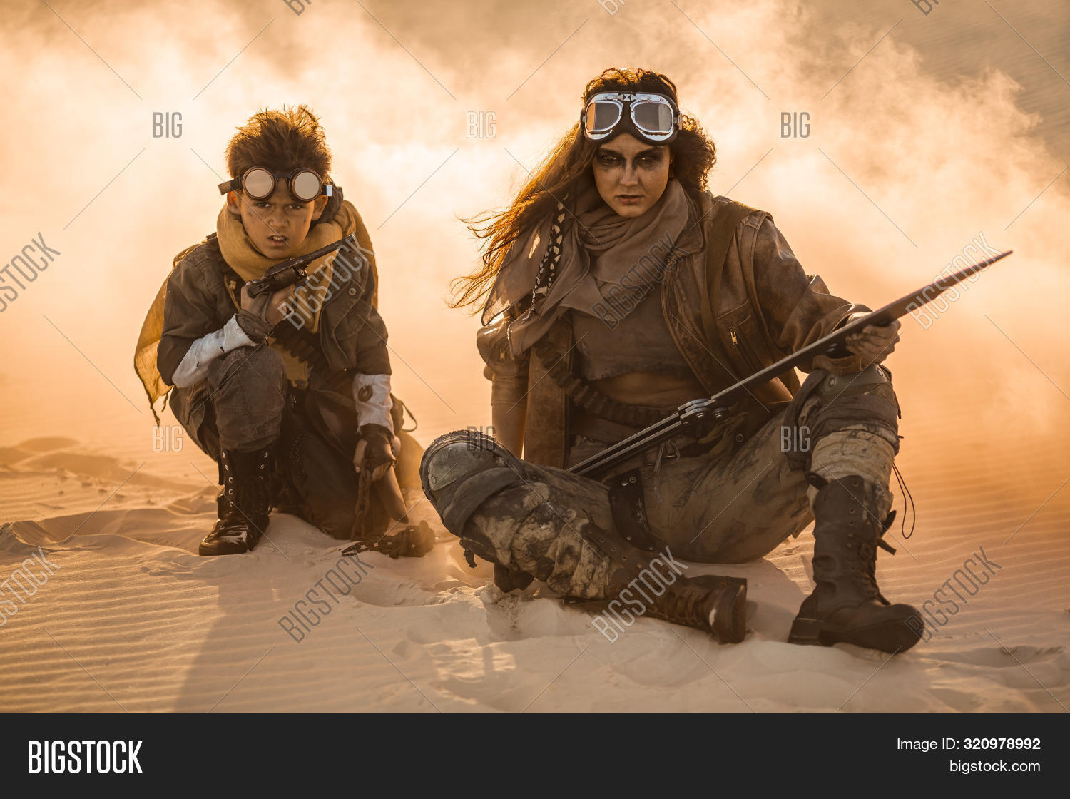 Post Apocalyptic Woman Image & Photo (Free Trial) | Bigstock