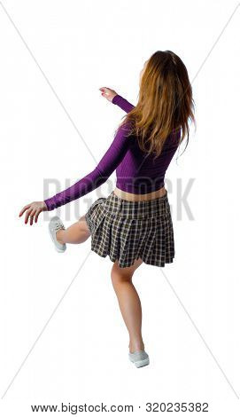 Back View Falling Girl Image & Photo (Free Trial) | Bigstock