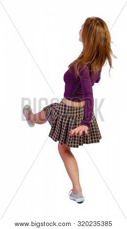 Back View Falling Girl Image & Photo (Free Trial) | Bigstock