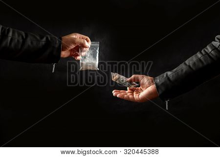 Hand Drug Addict Money Image & Photo (Free Trial) | Bigstock