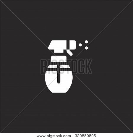 Water Spray Icon. Vector & Photo (Free Trial) | Bigstock