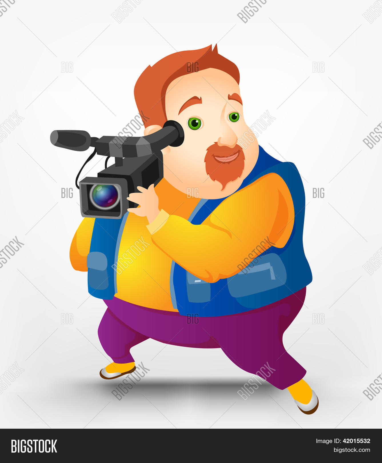 Cartoon Character Vector & Photo (Free Trial) | Bigstock